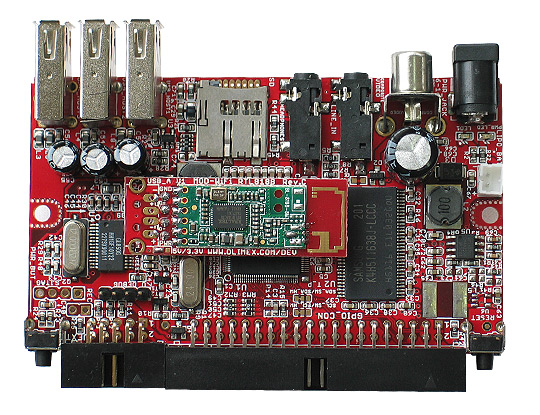 iMX233-OLinuXino-MINI-WiFi - Open Source Hardware Board iMX233-OLinuXino-MINI-WiFi - Open Source Hardware Board